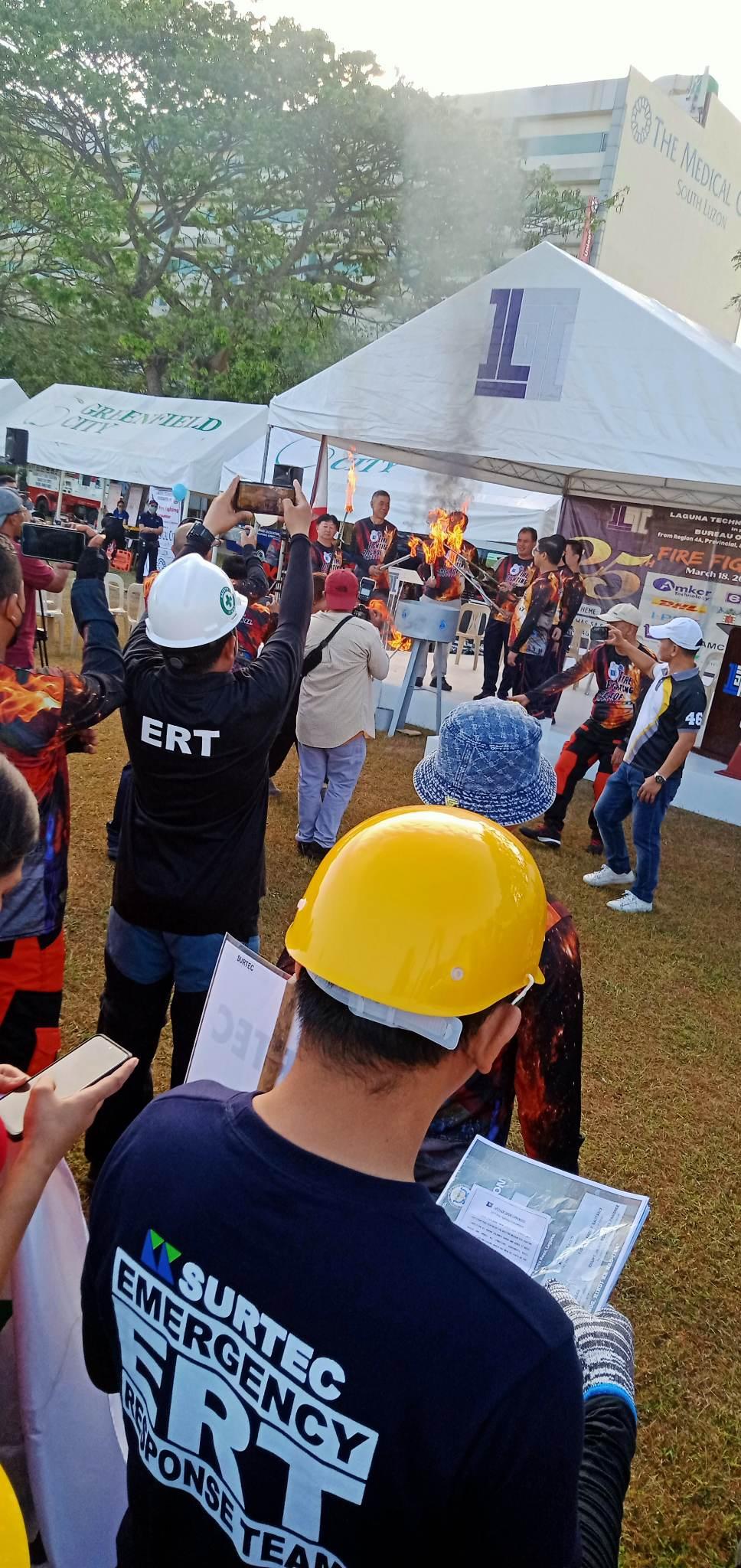 25th FIRE FIGHTING COMPETITION 2023 FACILITATED BY LTAI & BFP - March 2023 | Surtec philippines ...